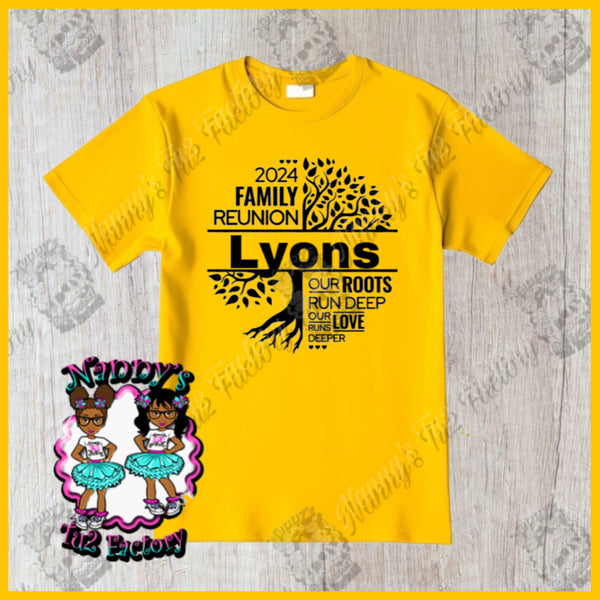 Family Reunion 2024 Tshirt – nannystu2factory